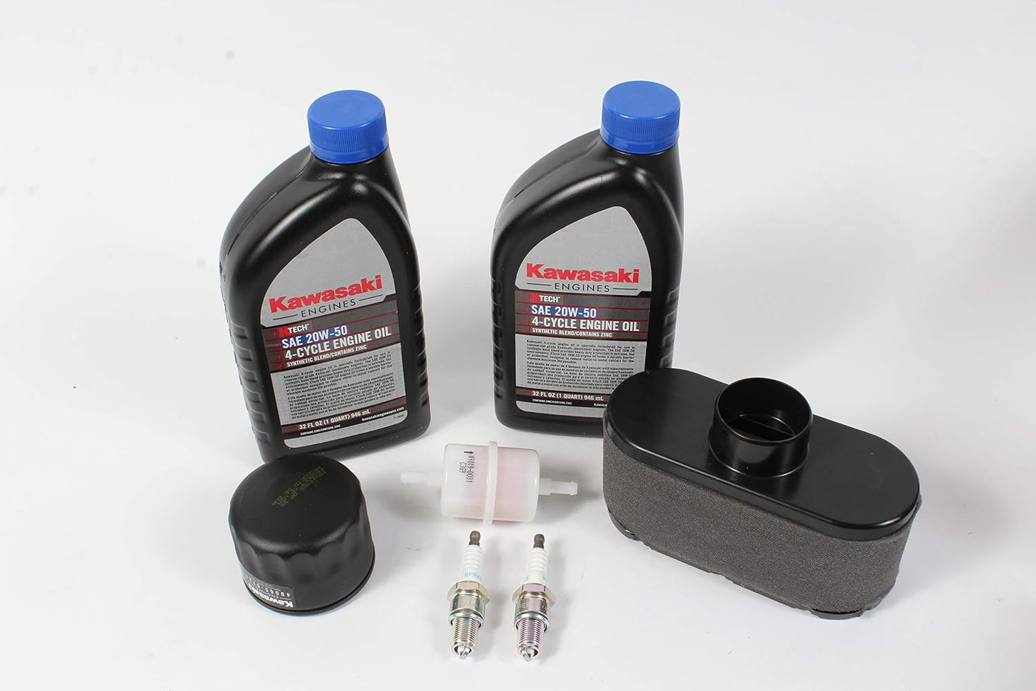 Kawasaki OEM Tune Up Kit 99969-6528 FX730V, FX691V, FX651V 20W50 Oil ...