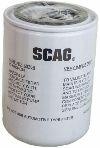 SCAG Genuine OEM Hydro Filter 48462-01 | Griggs Lawn and Tractor LLC