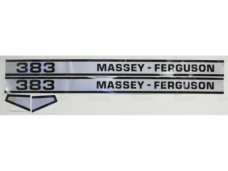 Sparex New Massey Ferguson 383 Decal Set | Griggs