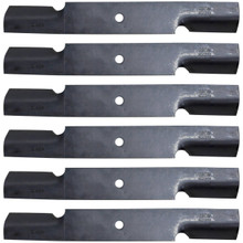 SCAG Genuine OEM 6 Pack 18" Cutter Blades 482878 for 52" Deck - Griggs ...