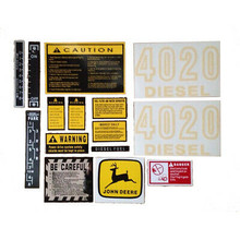 JD 4020 Hood Decal Set | Griggs Lawn and Tractor LLC