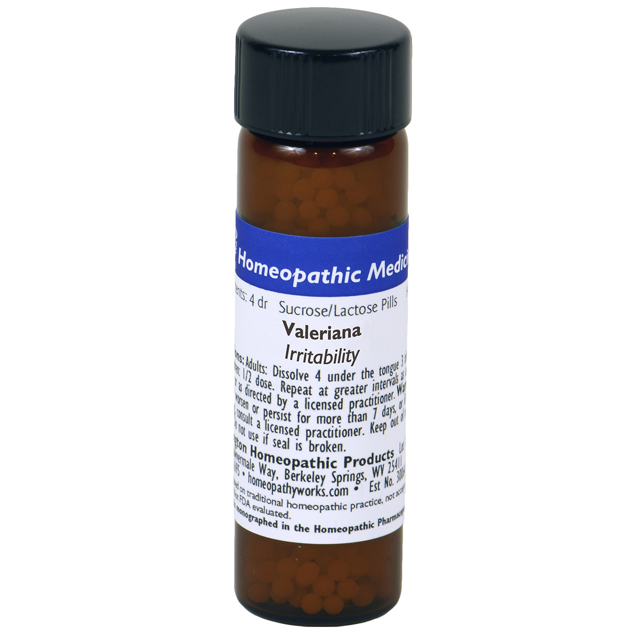 Valeriana Officinalis Pills - Homeopathy Works