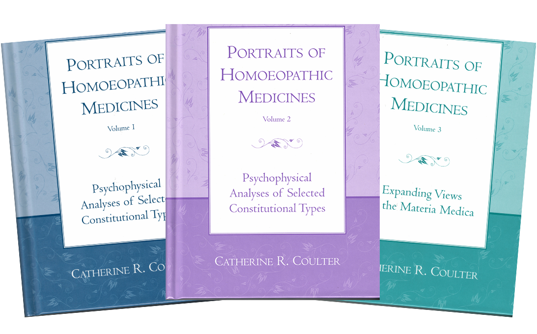 Portraits of Homoeopathic Medicines Vol. 1-3 Book Bundle