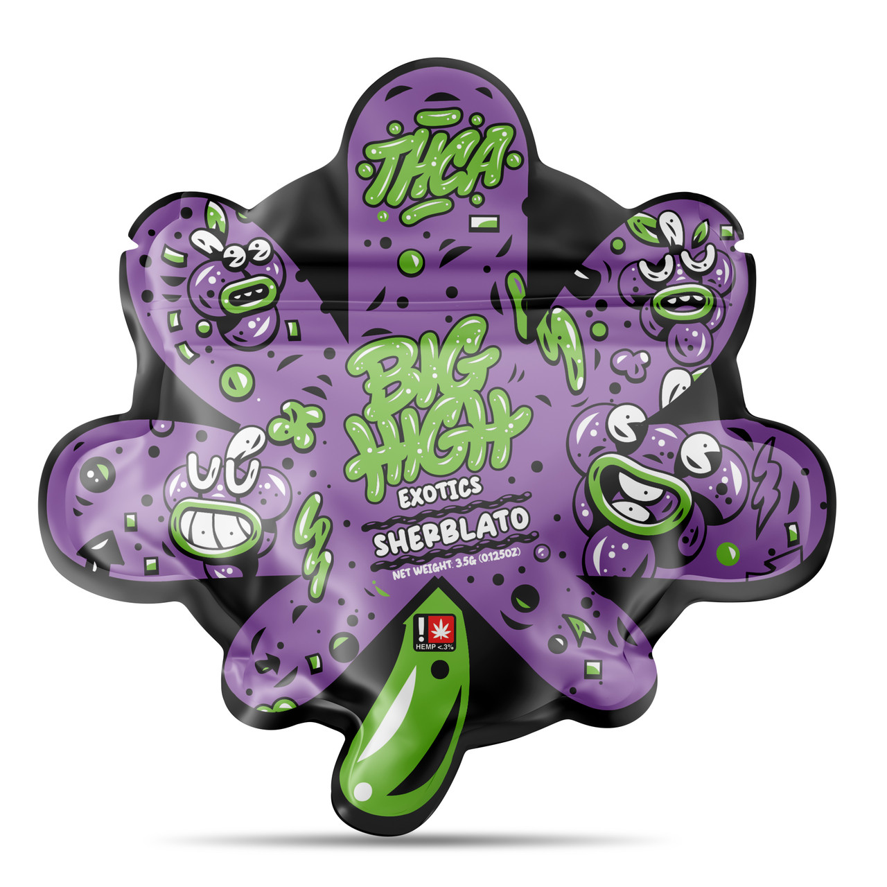 Big High THC-A Sherblato Flower