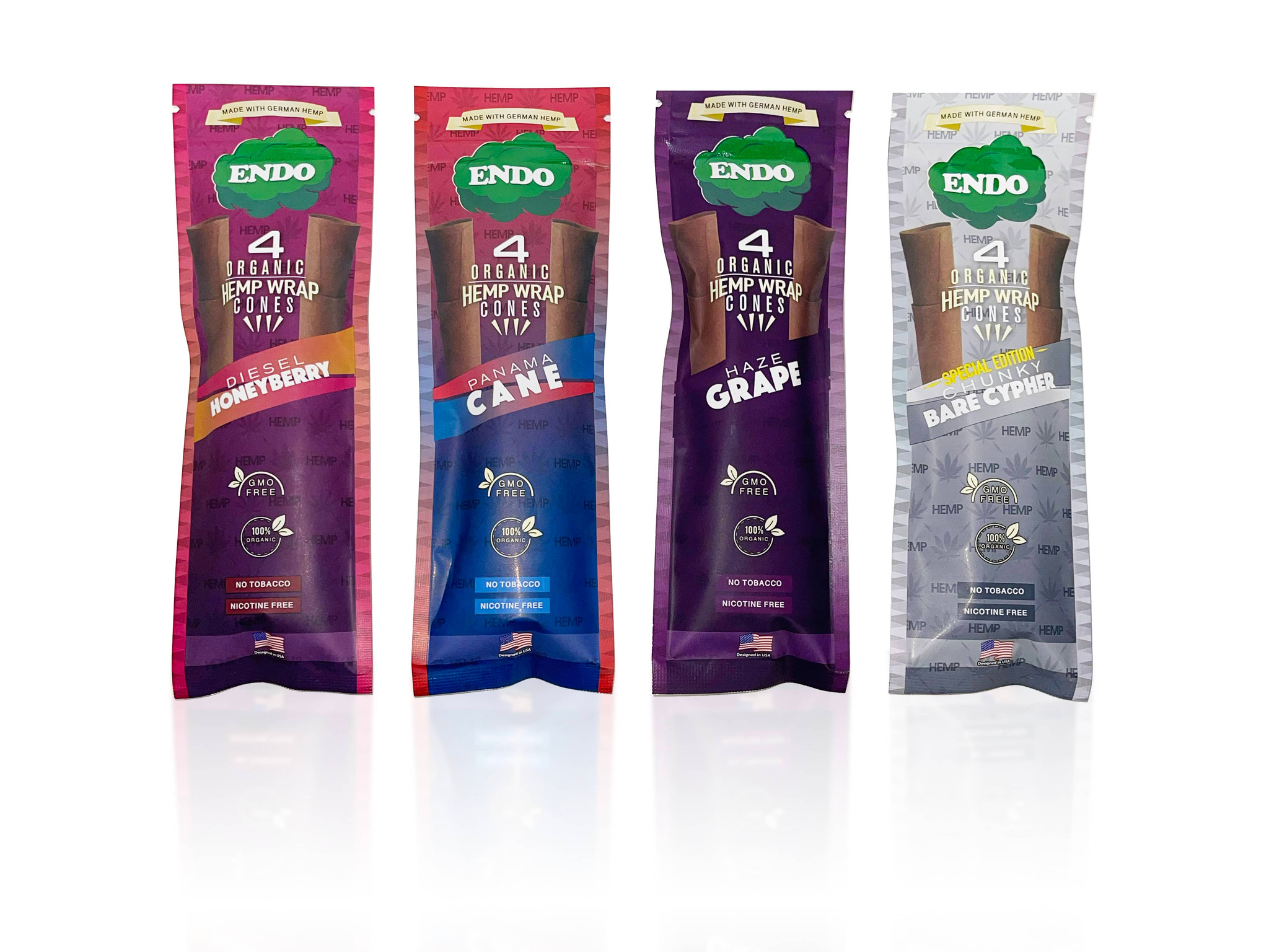 Organic Hemp Wrap Cones | Endo