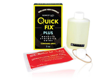 Quick Fix 6.3 Plus Synthetic 3oz Novelty Urine | Spectrum Labs