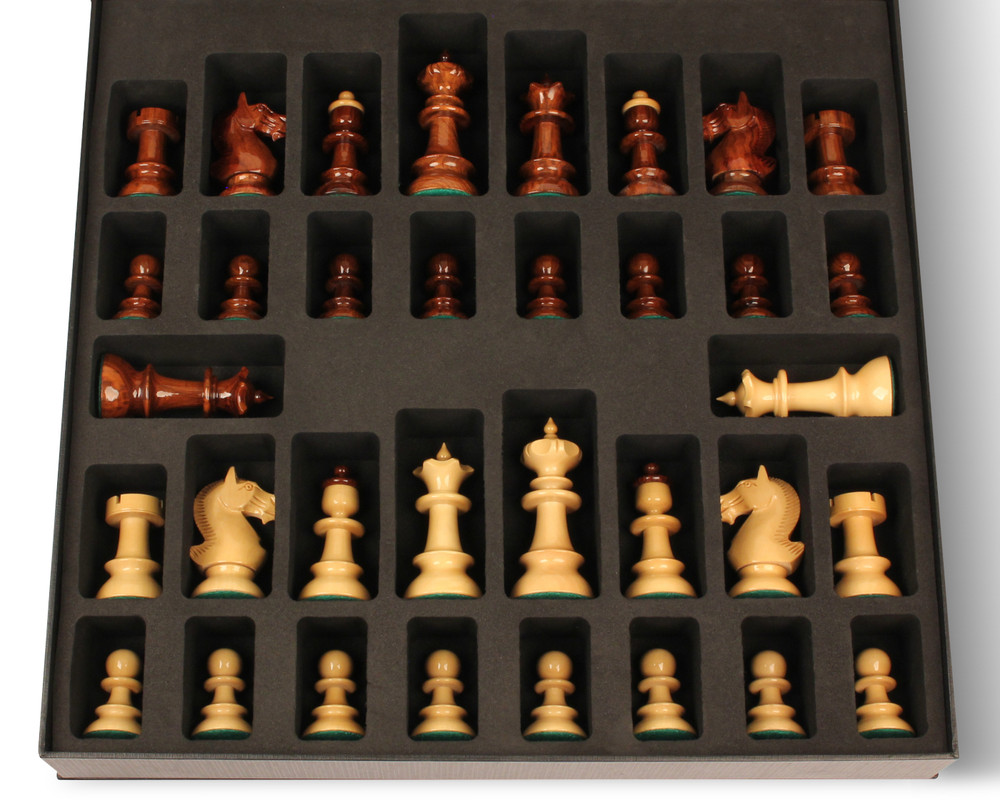 The Chess Store Single Tray Chess Piece Box - Large - The Chess Store