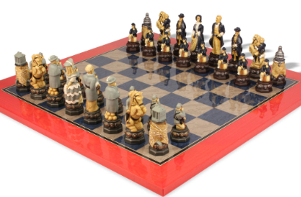 Themed Chess Sets – Metal & Polystone Models - The Chess Store