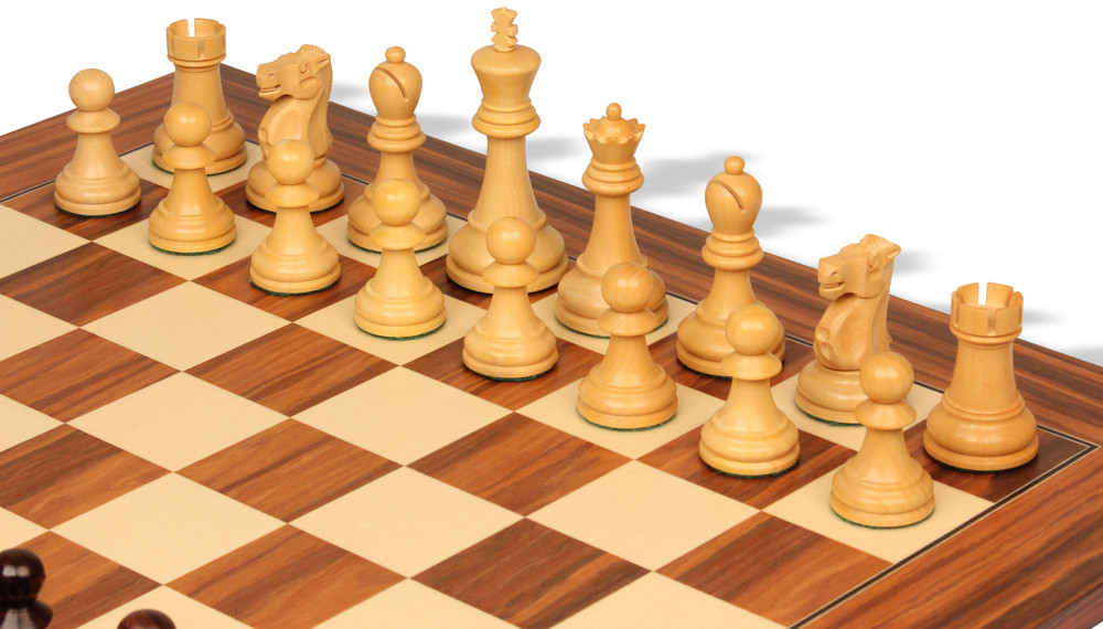 Reykjavik Series Chess Set - Rosewood & Boxwood Pieces - Santos ...