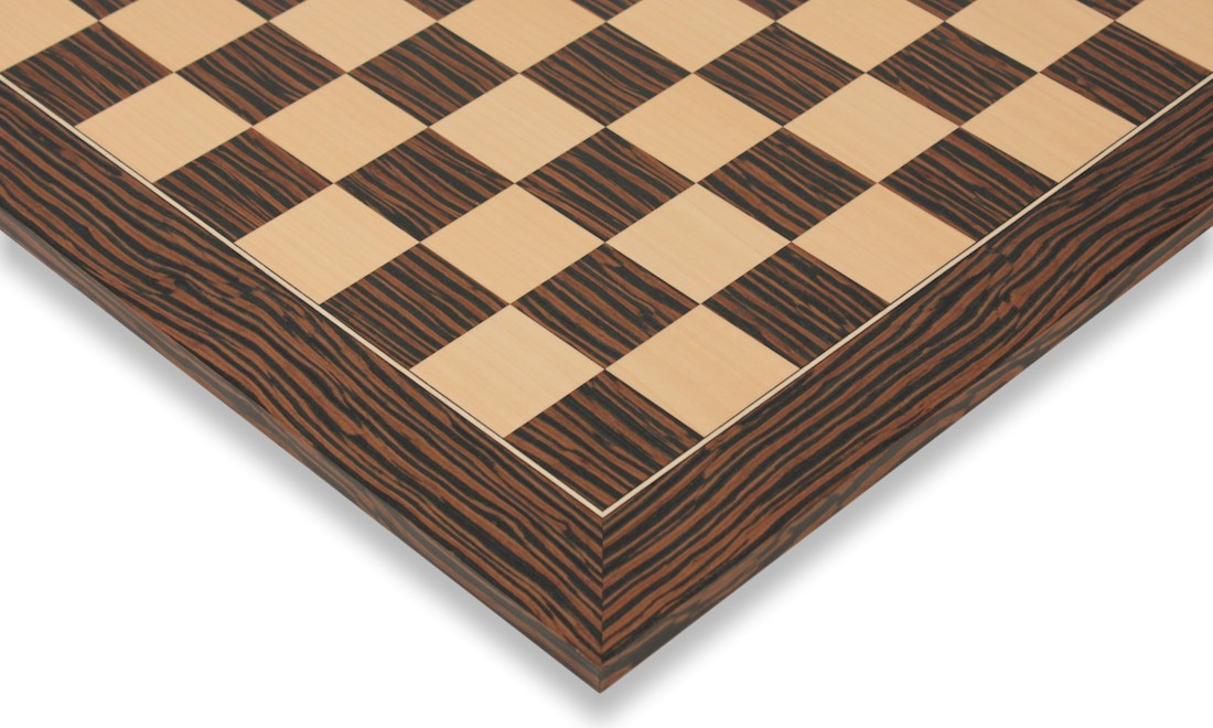 Chess Board – Deluxe Ebony – 1.5” Squares – The Chess Store
