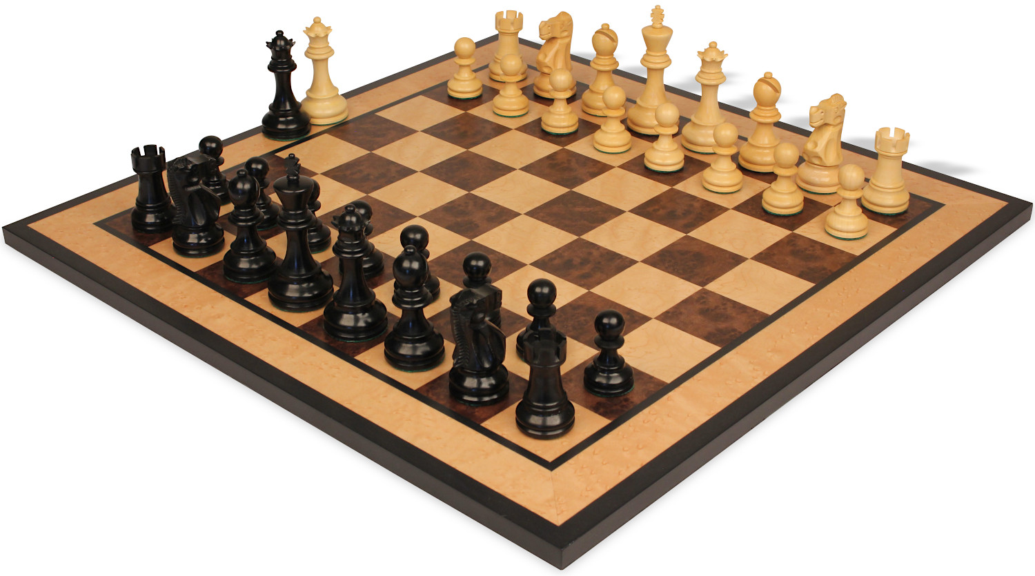 Parent NF Category - Shop Chess Sets by Chess Board - Walnut Burl ...