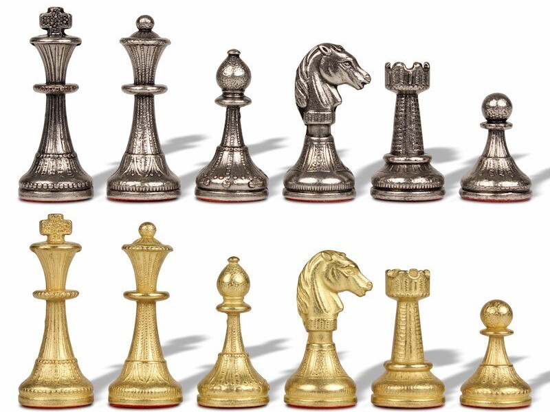 Metal Chess Pieces: Decorative Sets for Collectors