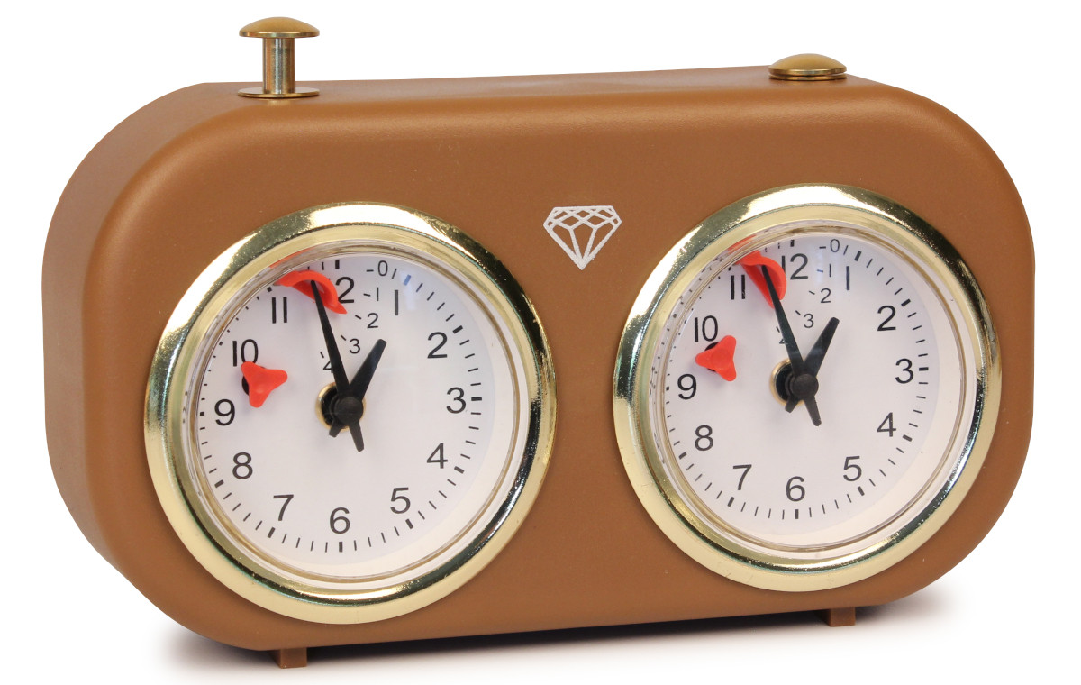Diamond Ultimate Analog Chess Clock | Mechanical Elegance