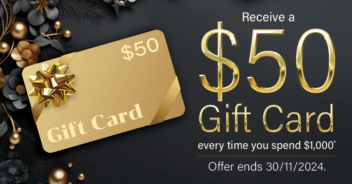 $50 Gift Card Promo - November 2024 - Bitek Pty Ltd