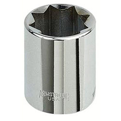 3/8" 8pt Socket 1/2" Drive - Albany Steel & Brass Corp