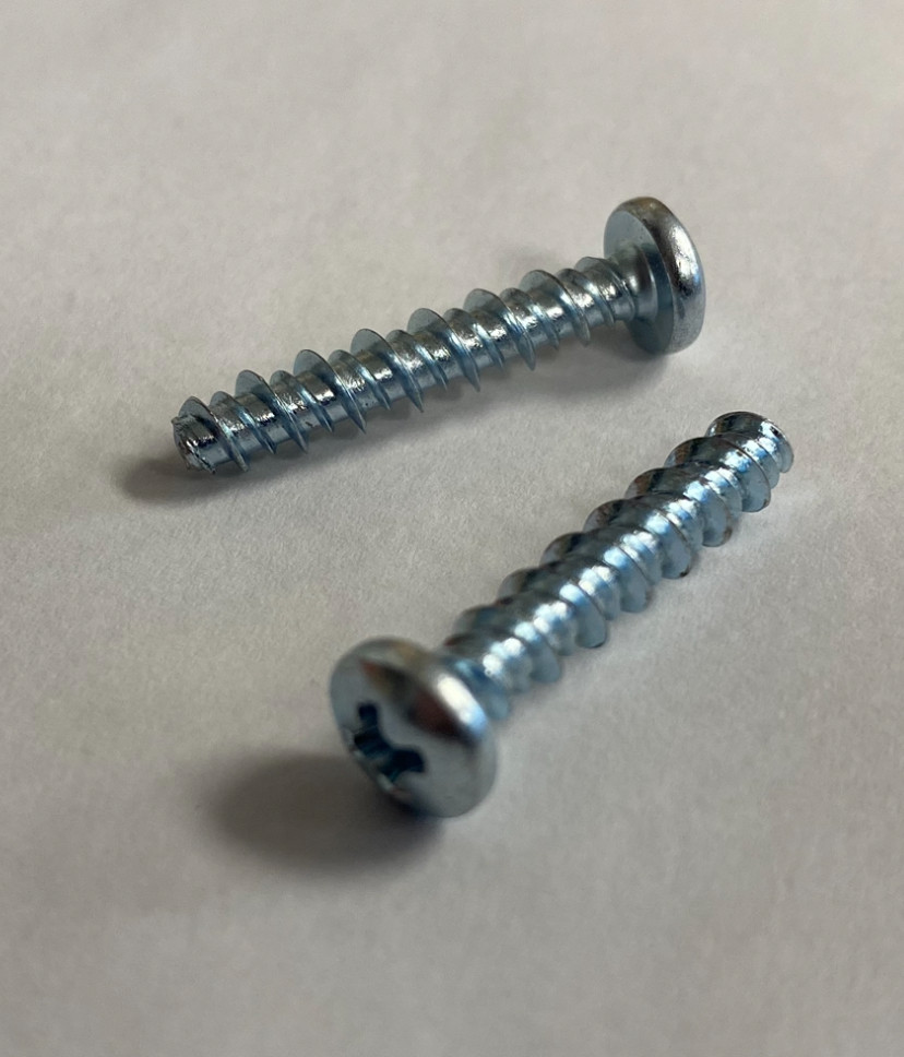 Phil Pan Head Thread Forming Screws High-Low Zinc Plated