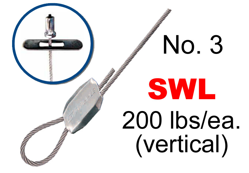 Our Products - Cable Hanging Systems - #3 Gripple Wire Hangers - Toggle ...