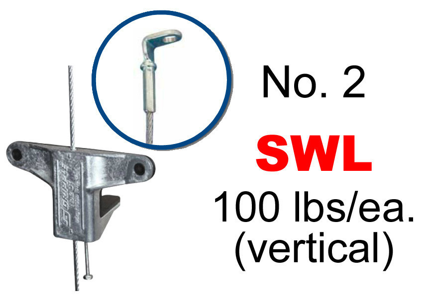 Our Products - Cable Hanging Systems - Eyelet Hangers - 90 Degree ...