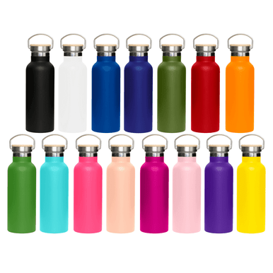 Titan 600ml Bottle with Bamboo Lid - Merch Crew