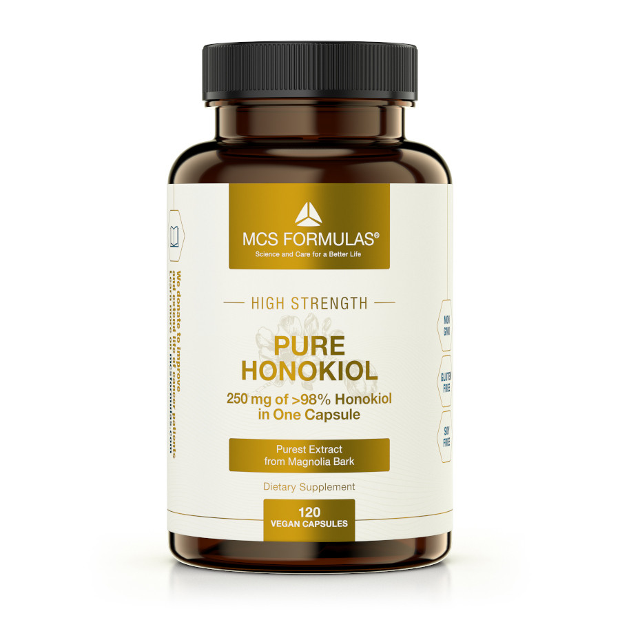 Pure Honokiol - MCS Formulas 250mg 120 caps