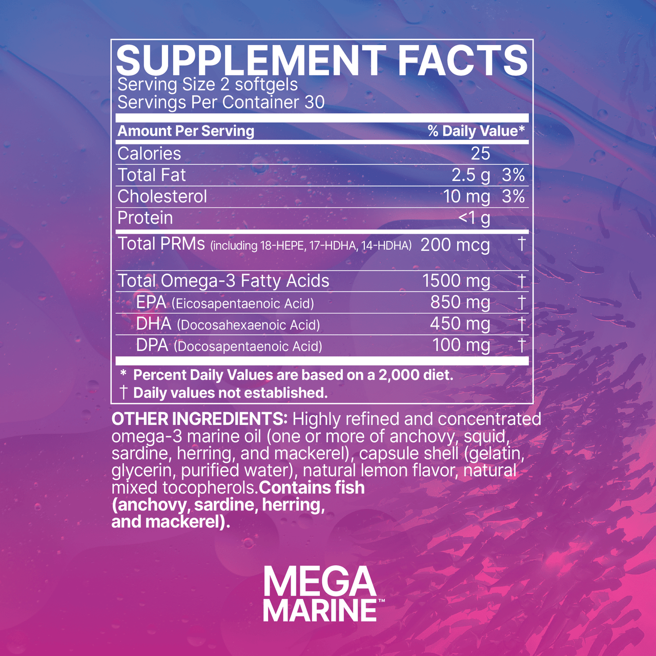 Mega Marine - Microbiome Labs 60 caps SPECIAL ORDER