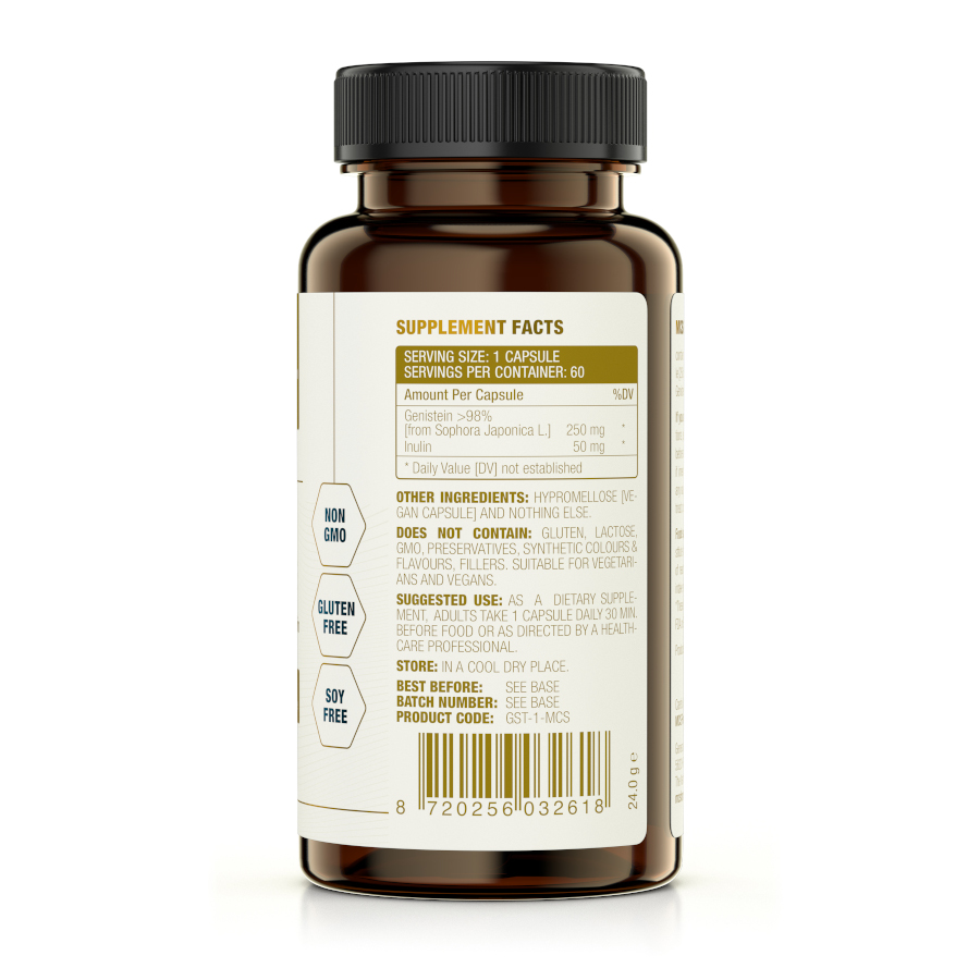 Genistein Ultra - MCS Formulas 250mg 60 caps