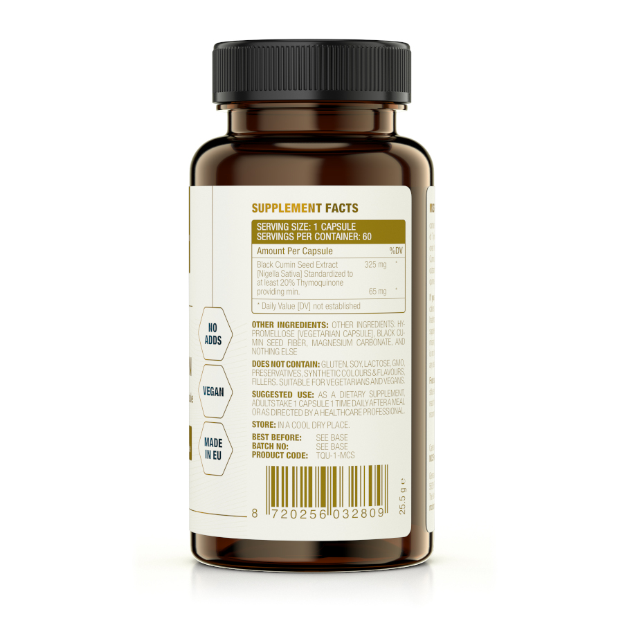 Ultra-TQ Black Cumin - MCS Formulas 60 caps