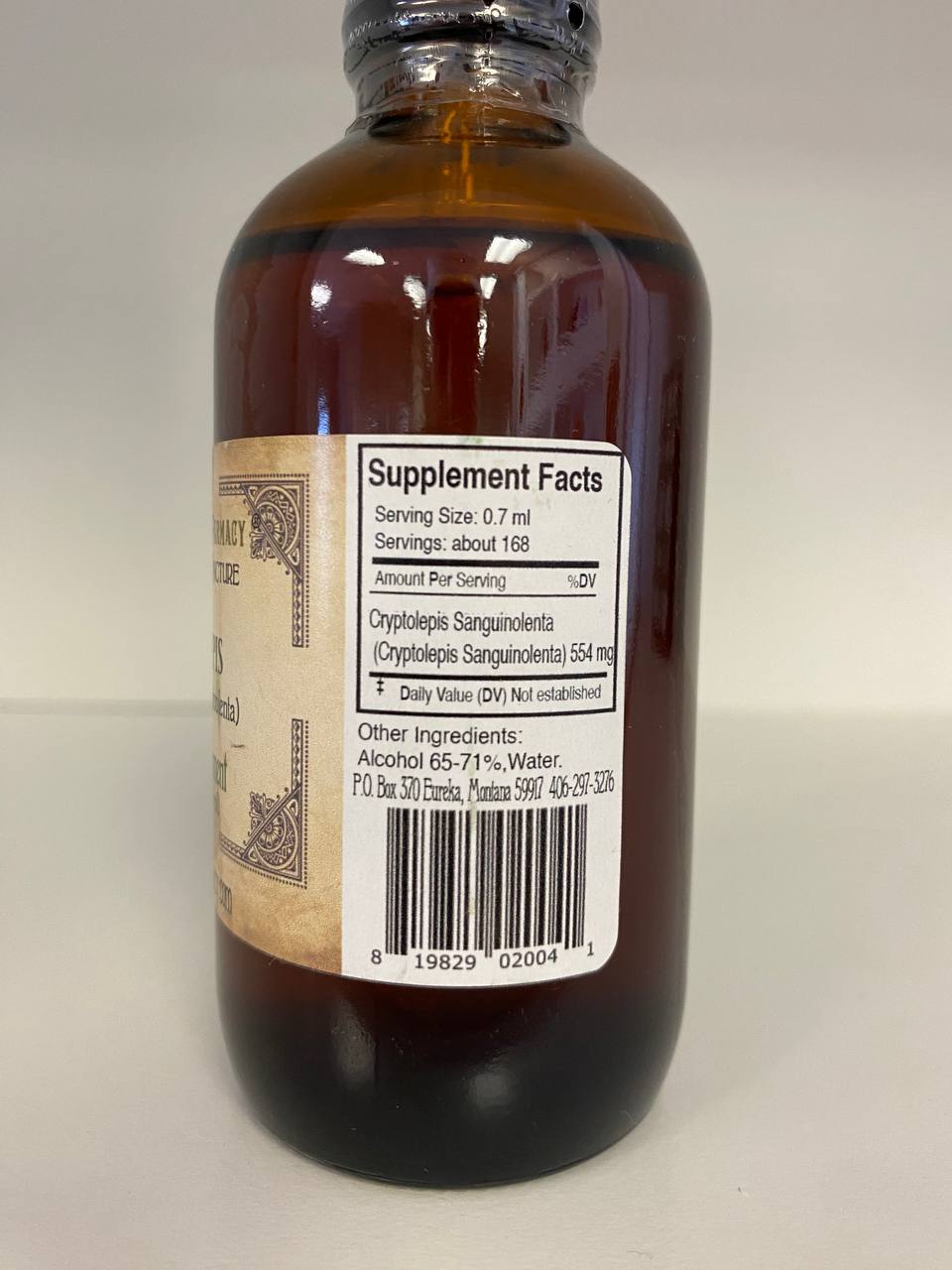 Cryptolepis Sanguinolenta - Montana Farmacy 4 oz (120 ml)