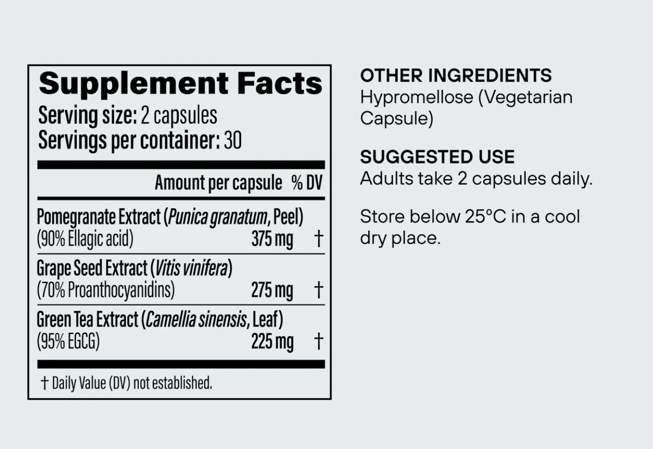 Polyphenol Booster - Pendulum 60 caps SPECIAL ORDER