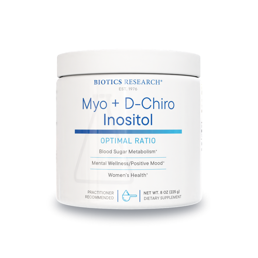 Myo + D-Chiro Inositol™ - Biotics Research 8 oz (225 g) SPECIAL ORDER