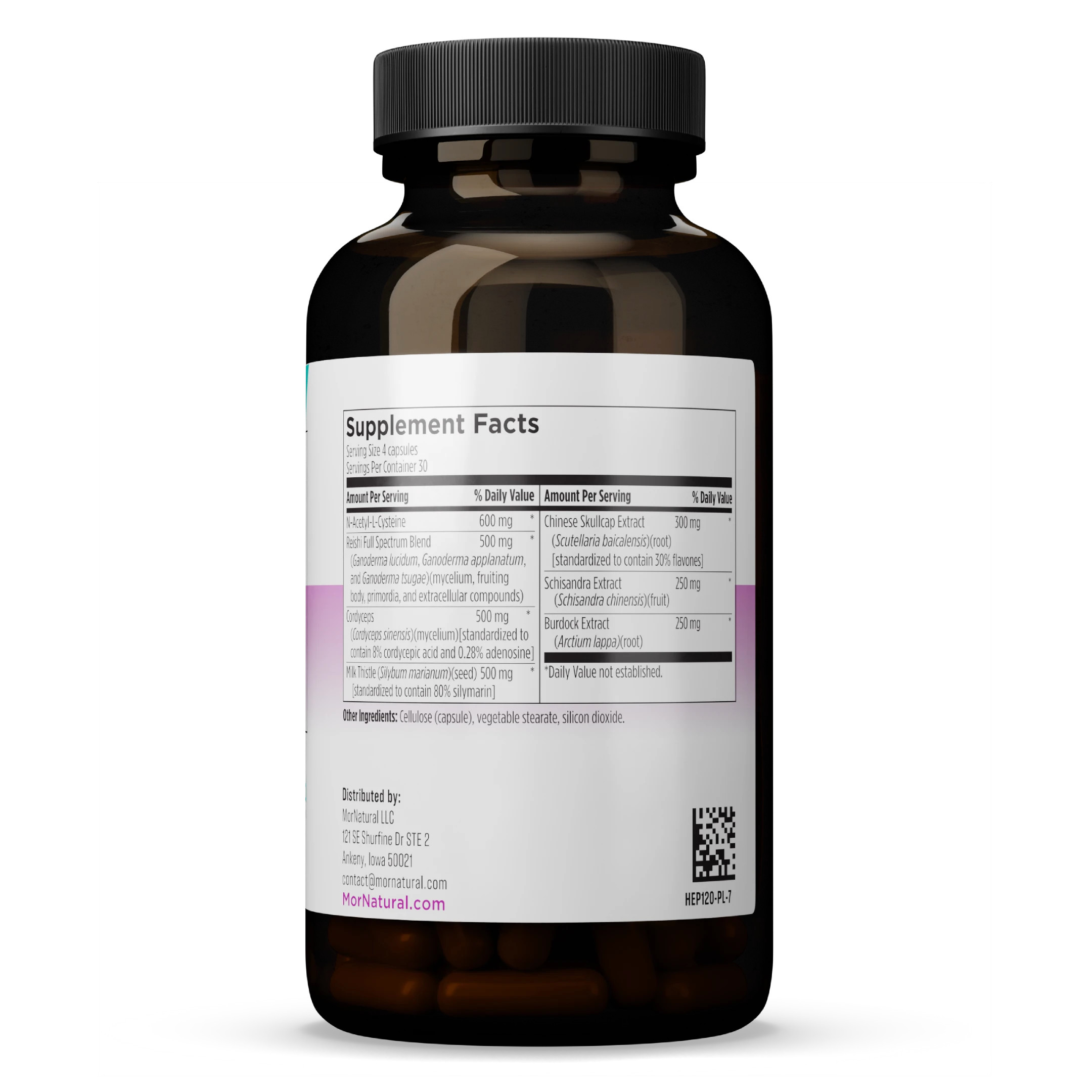 HepatoCare Plus - MorNatural 120 caps