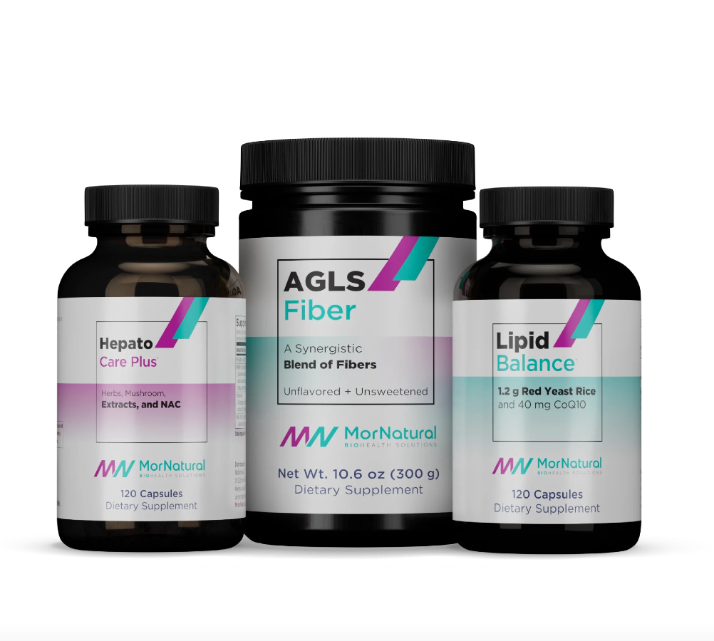 Cholesterol Care Bundle - MorNatural (Lipid Balance, AGLS Fiber ...