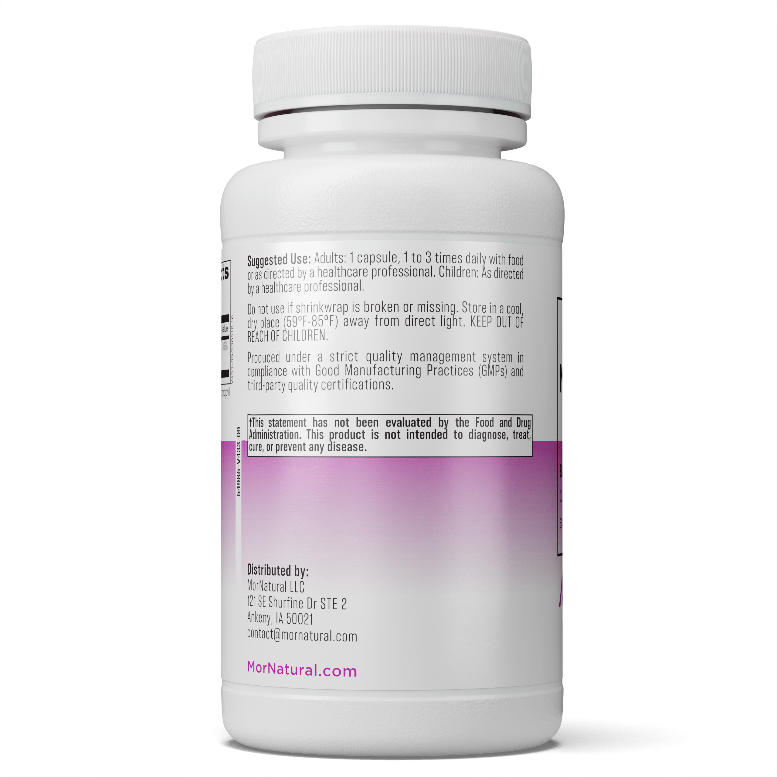 Mag-Citrate - MorNatural 150 mg 90 caps - MorNatural