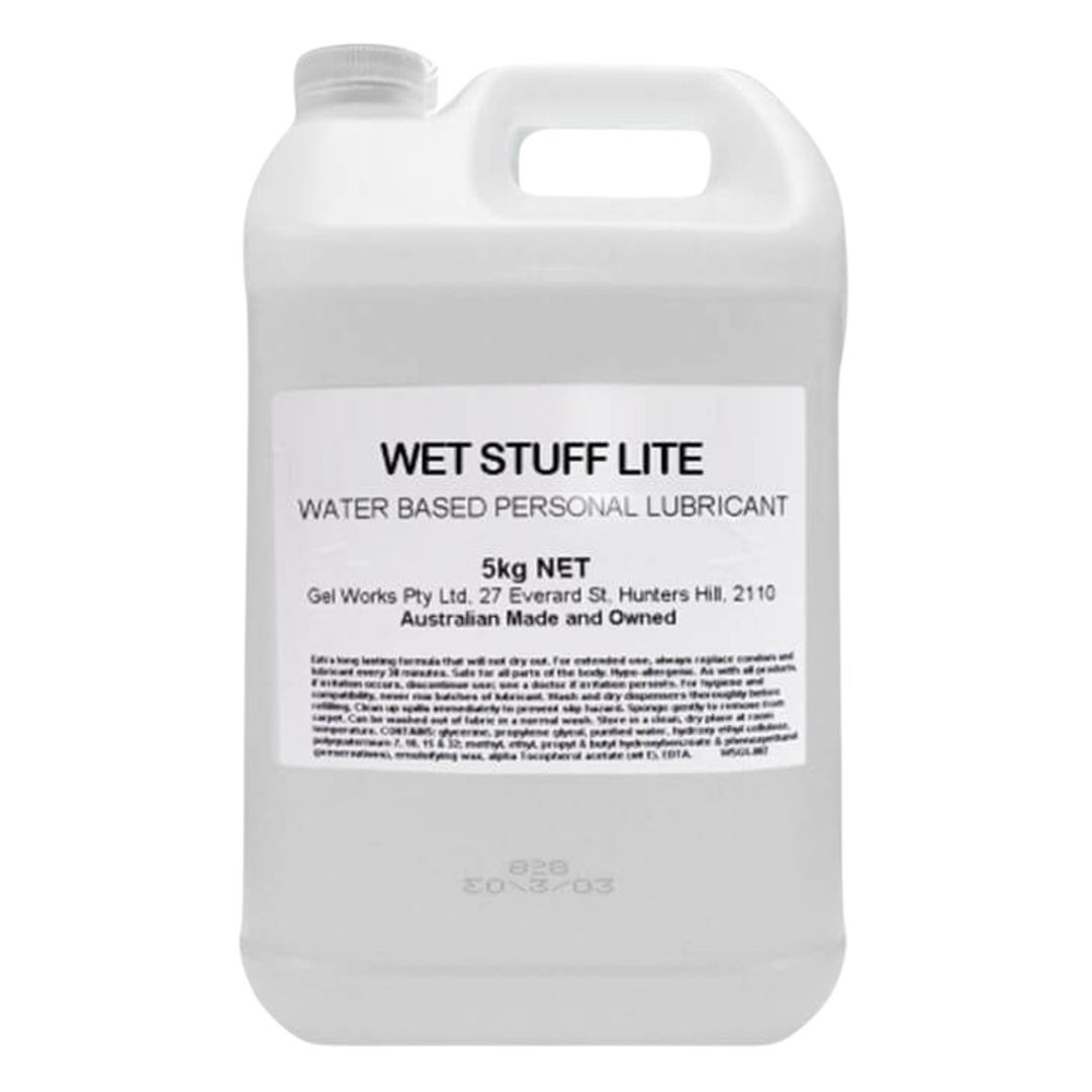 Wet Stuff Lite Water-based Lubricant 5kg | Condoms Australia
