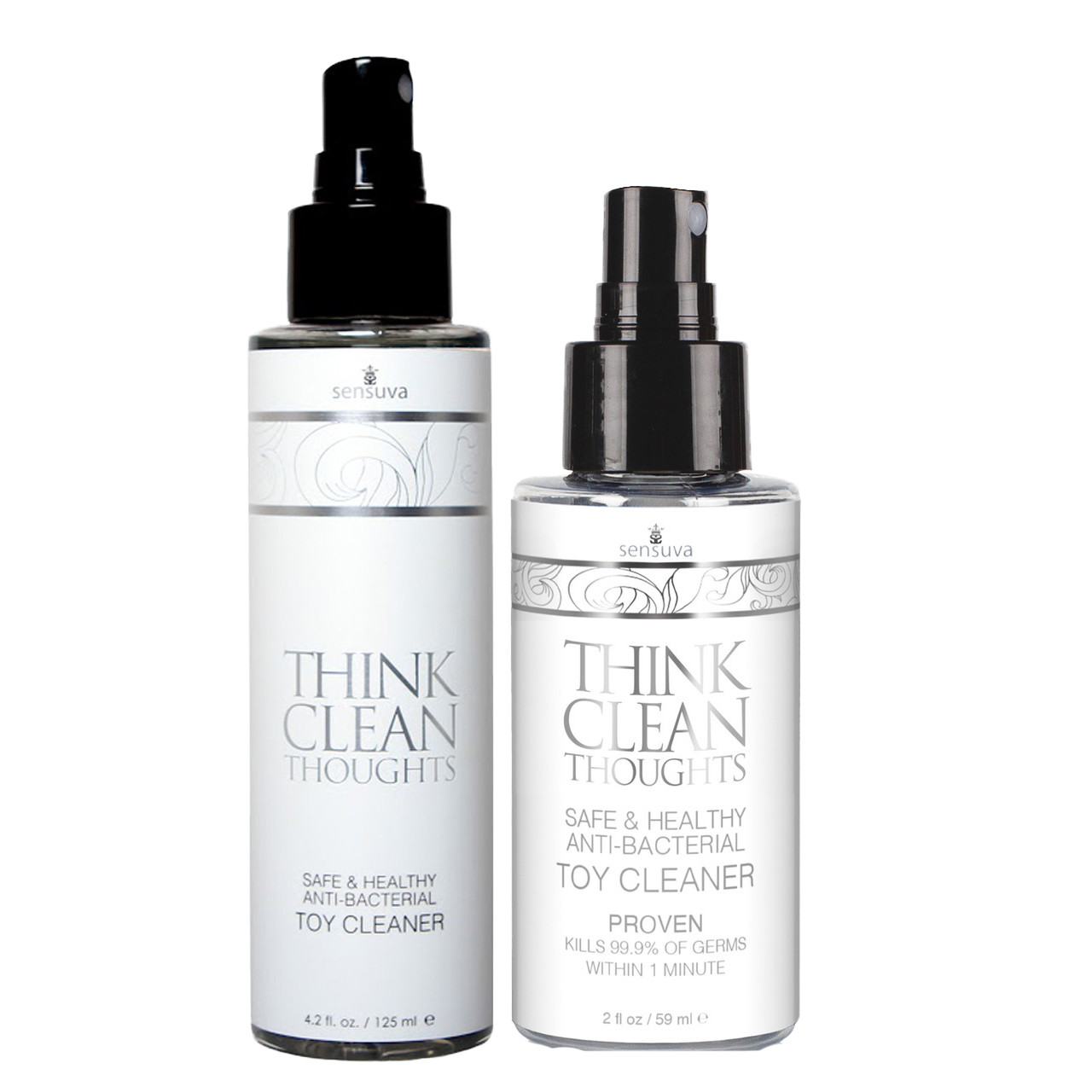 Sensuva Think Clean Thoughts Anti-Bacterial Toy Cleaner