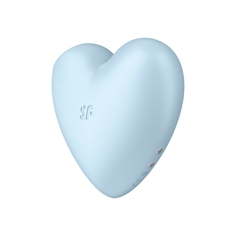 Buy Satisfyer Cutie Heart Air Pulsation Stimulator with Vibration Online | Condoms Australia
