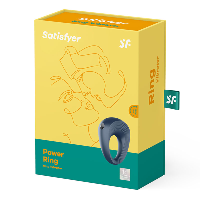 Buy Satisfyer Power Ring Vibrating Cock Ring Online | Condoms Australia