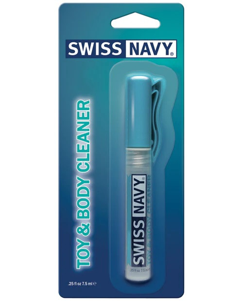 Swiss Navy Toy & Body Cleaner 7.5ml | Condoms Australia