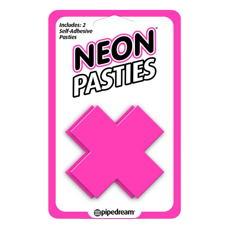 Pipedream Neon X Pasties - Pink
