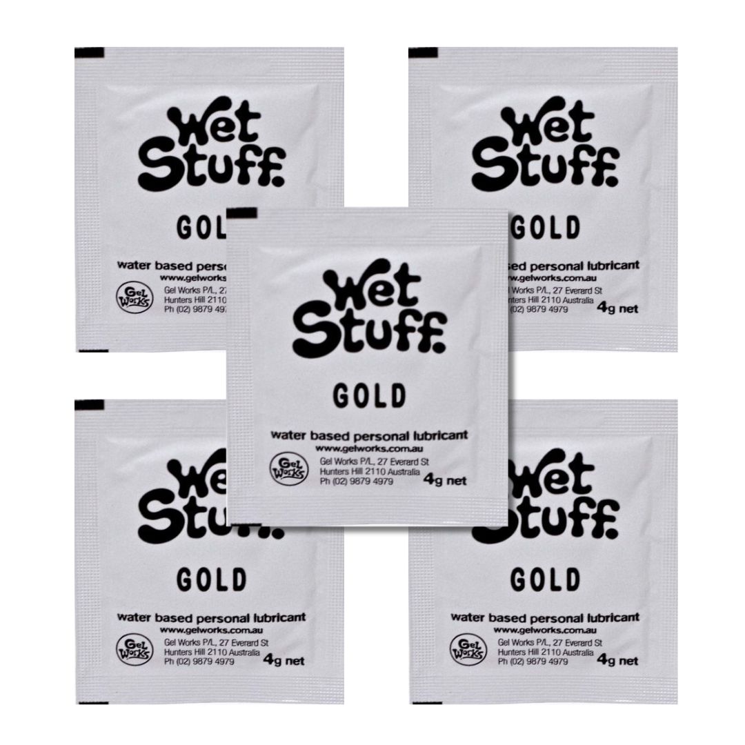 Wet Stuff Gold Lubricants (1000 Sachets)