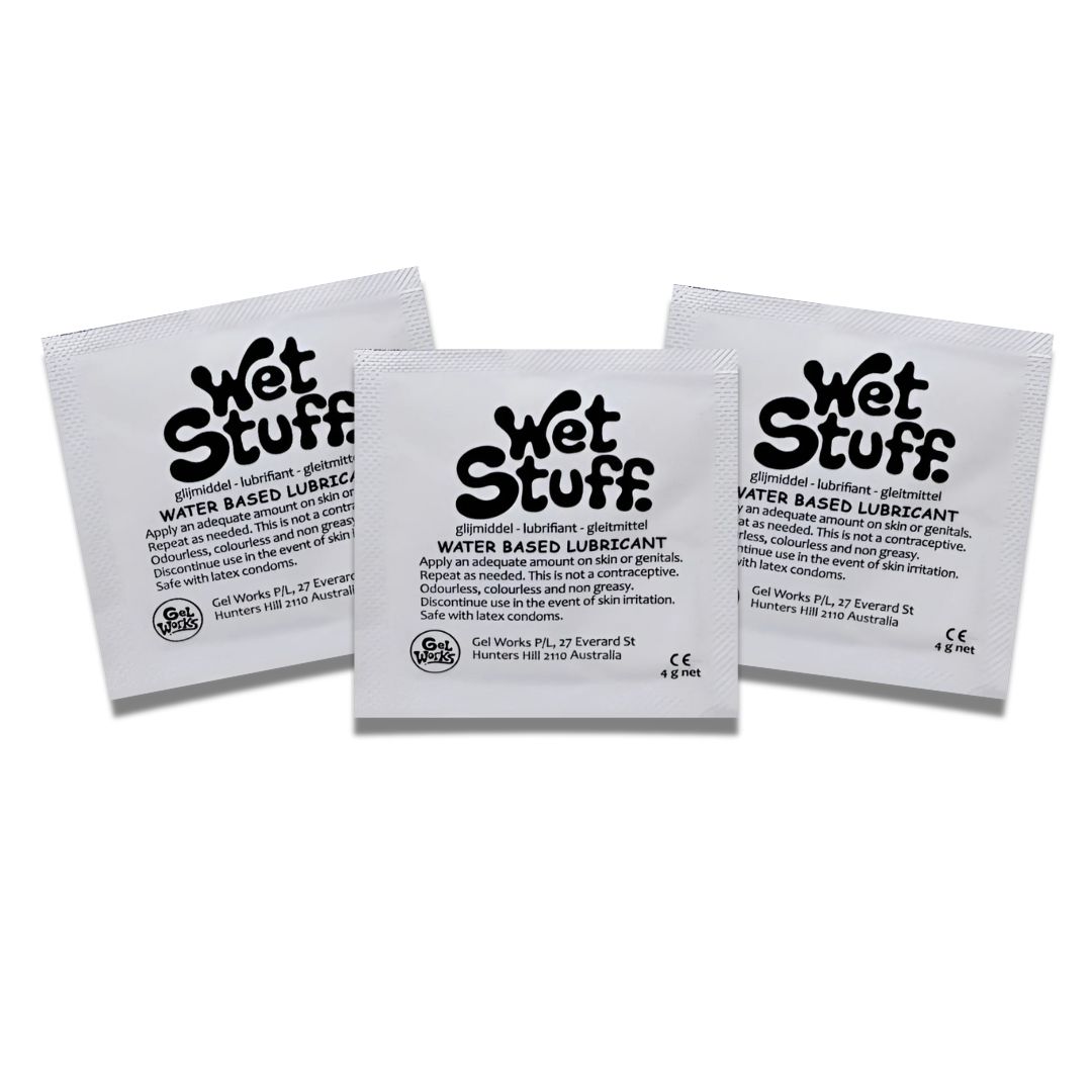 Wet Stuff Vitamin E Lubricants 4g (1000 Sachets)