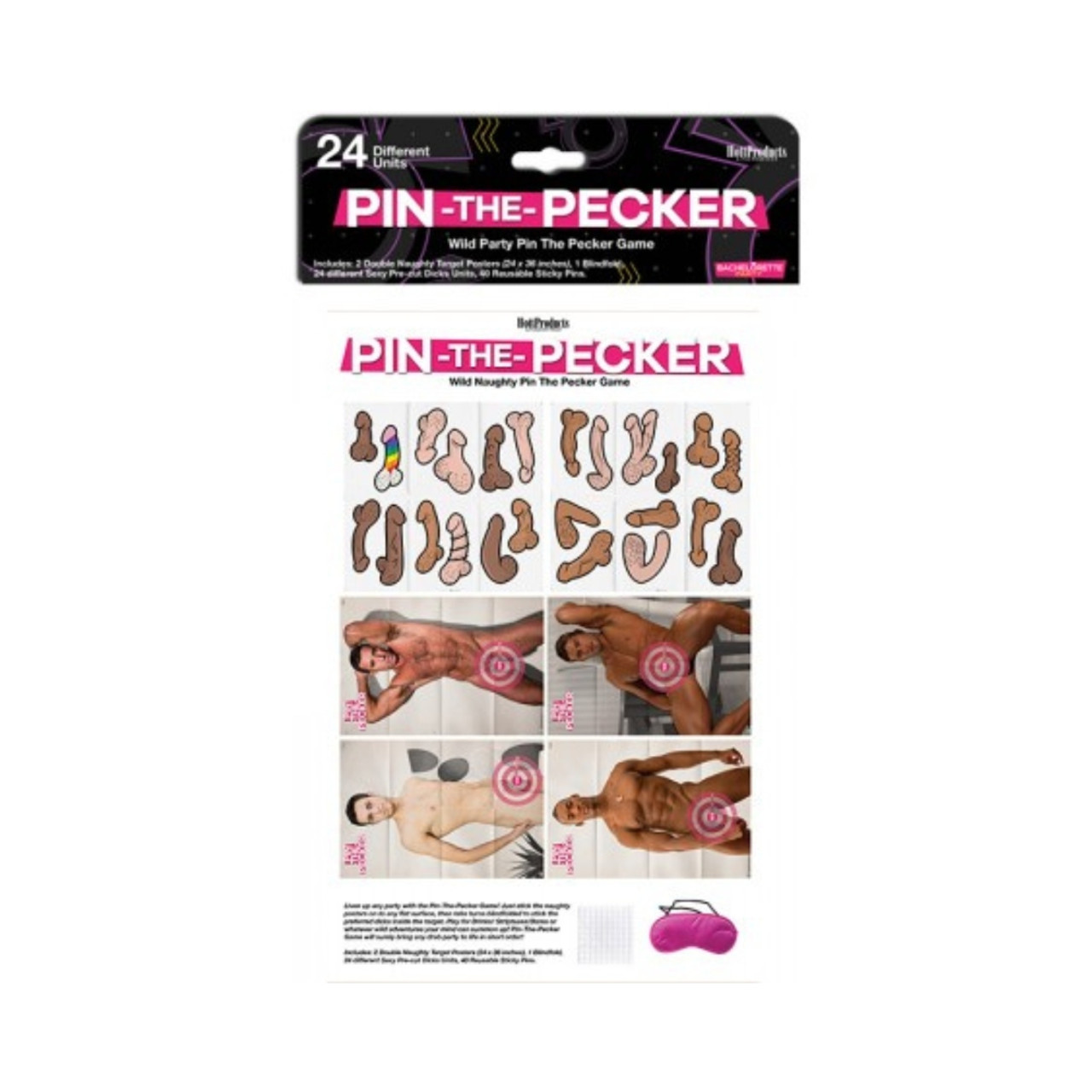 Hott Products Pin The Pecker Party Game