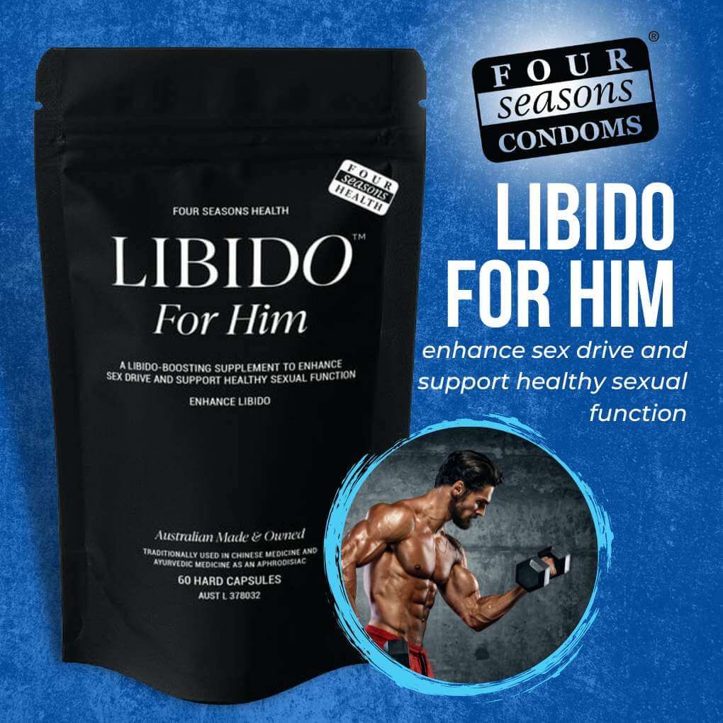 Boost Your Libido Naturally With Four Seasons Libido For Him Condoms Australia
