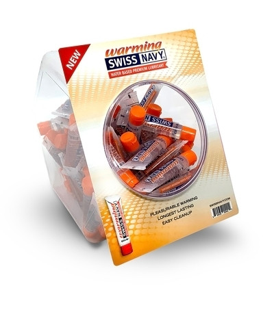 Swiss Navy Warming Fishbowl 10ml(100pcs) | Condoms Australia