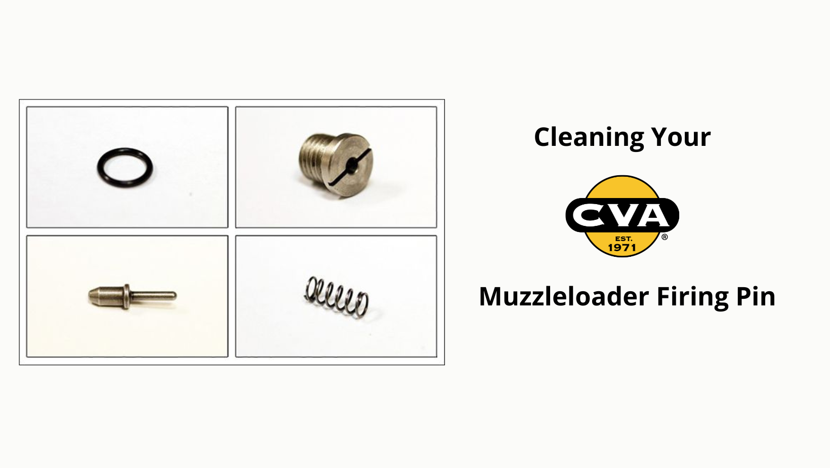 Cleaning Your CVA Muzzleloader Firing Pin - BPI Outdoors, Inc