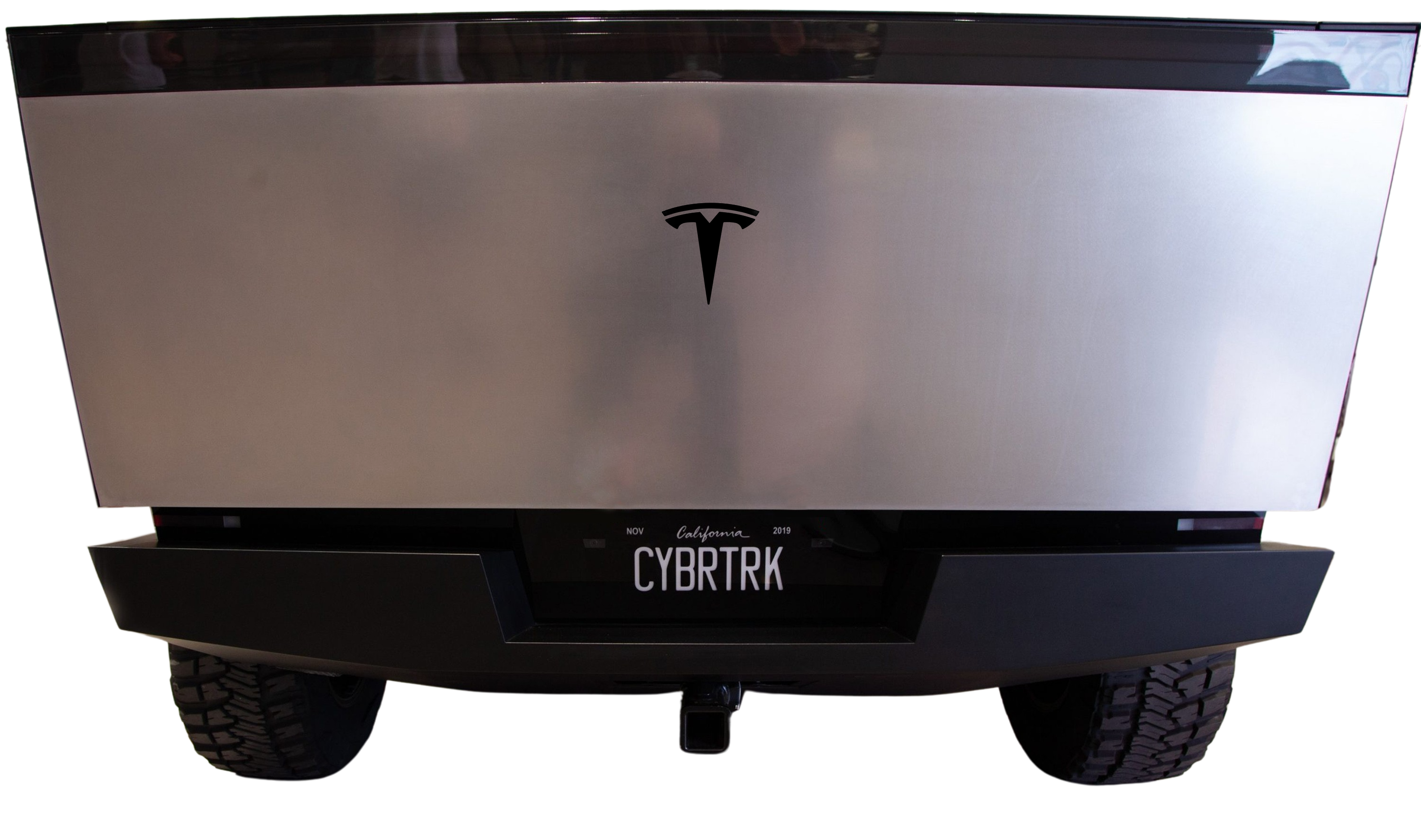 cybrtrk T badge emblem logo for tesla cybertruck cyber truck cybertrukk ...
