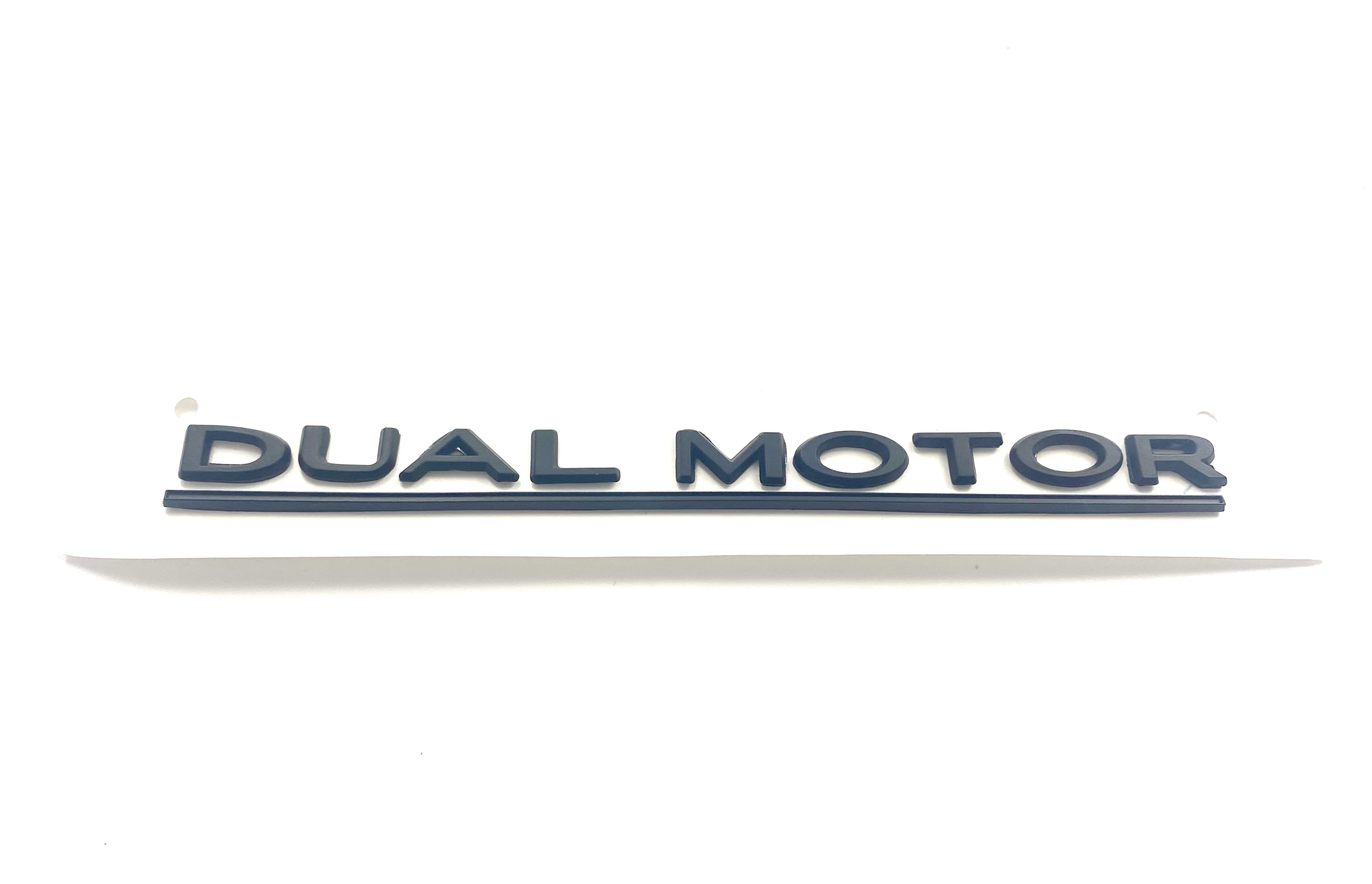 tesla dual motor emblem badge dual motor logo dual motor emblem badge ...