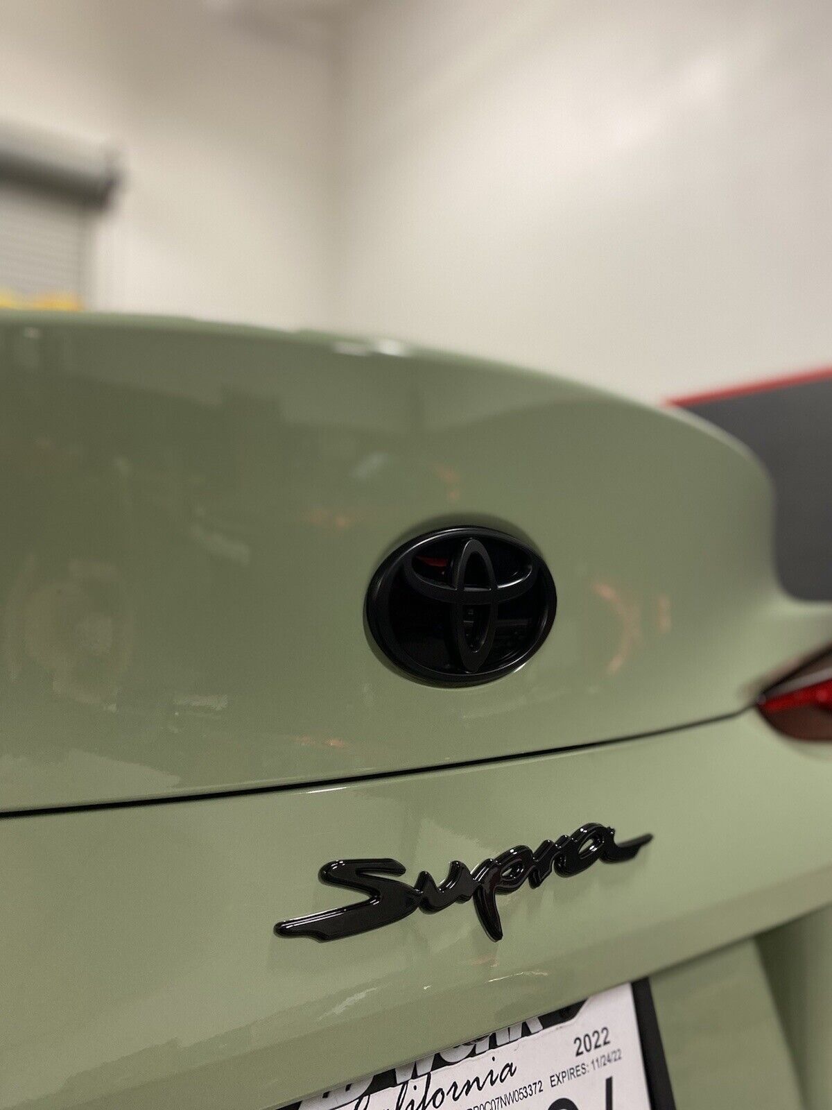 2020 2021 2022 2023 2024 2025 2026 a91 a90 supra Black toyota emblems ...