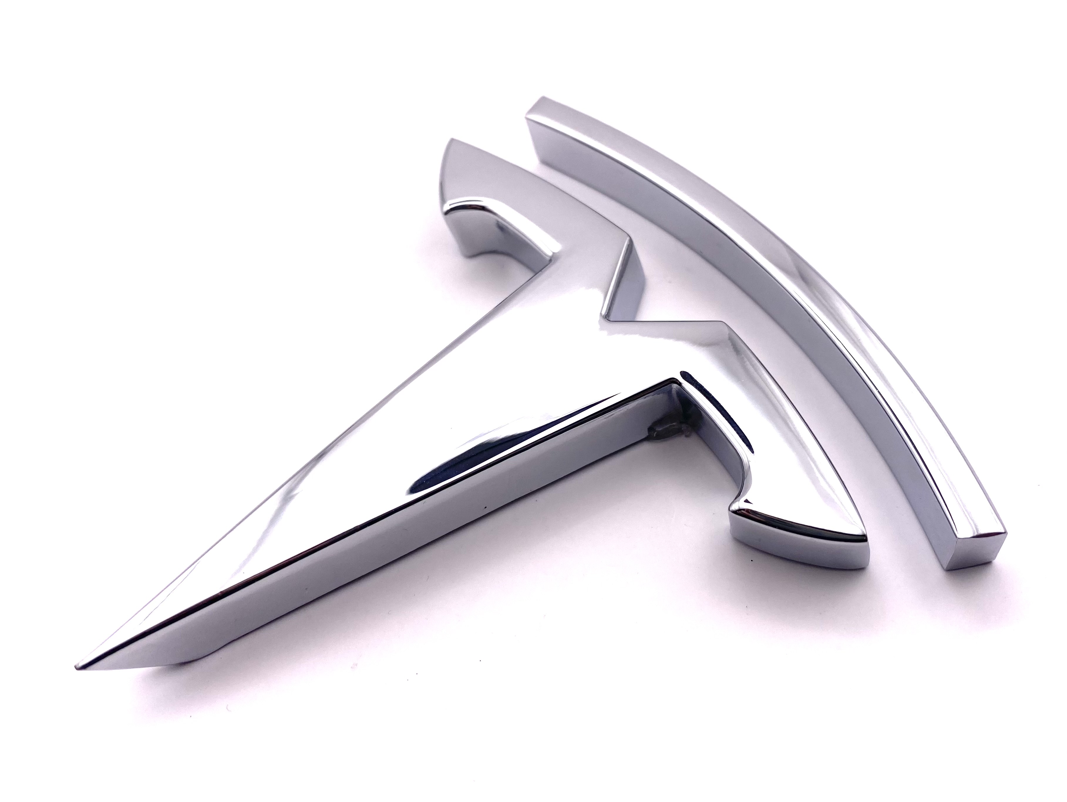 model y front bumper t badge logo emblem concept model y front emblem ...