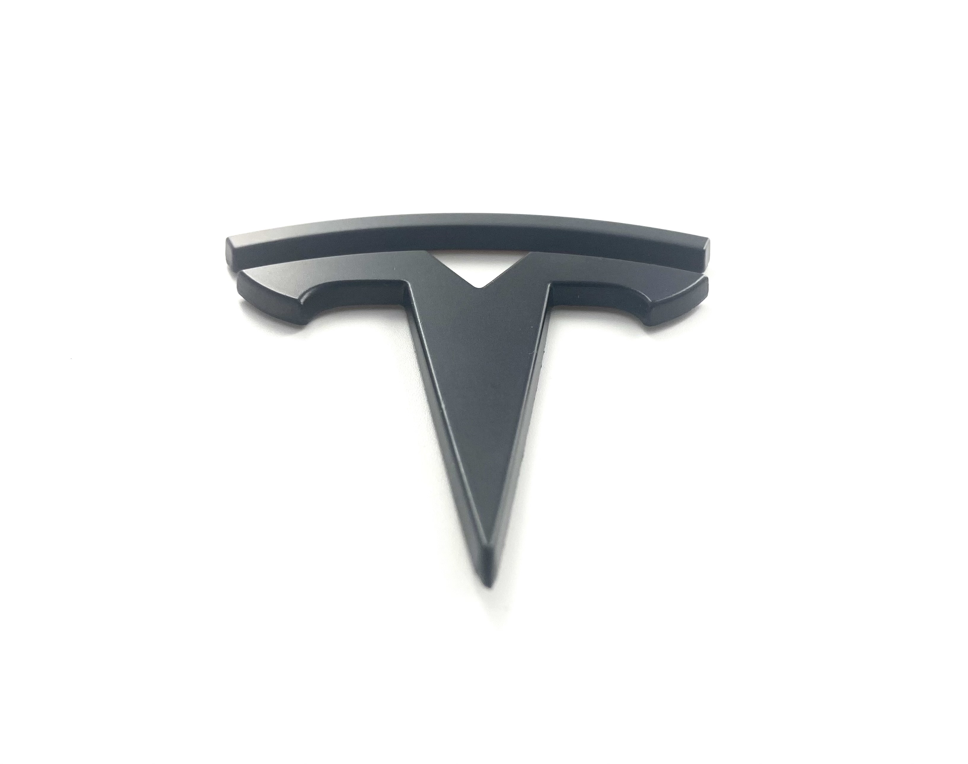 premium oem Model X thick style front rear t badge replacement emblem ...
